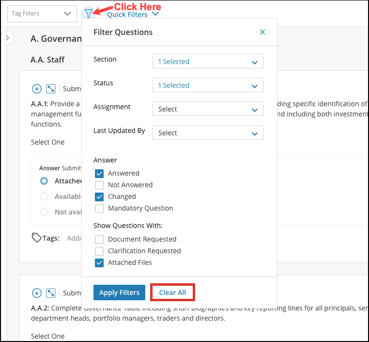 Applying Filters – BlueVoyant
